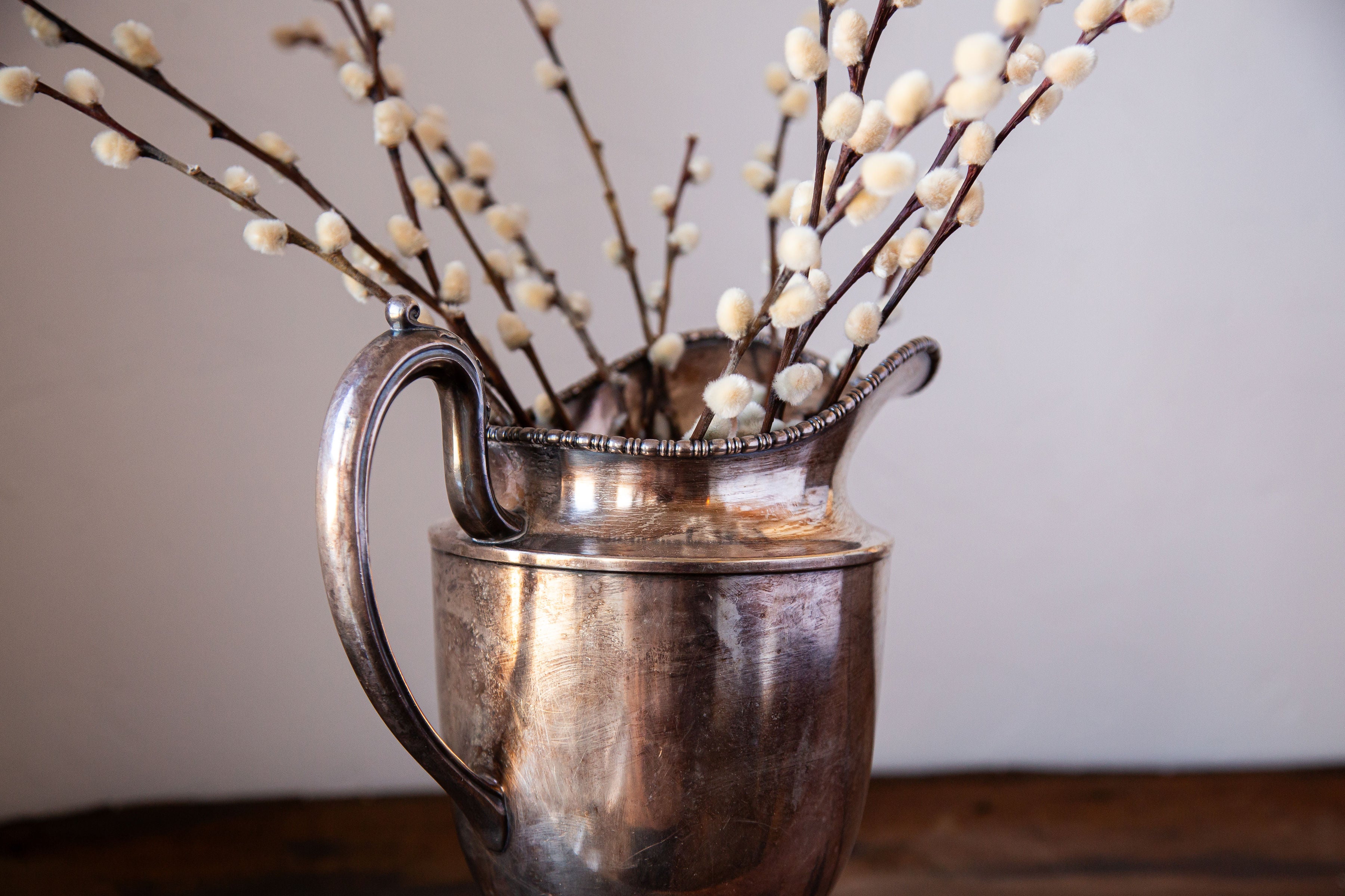 Vintage Silver Pitcher – Farmhouse Provisions